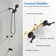 SHAMANDA 2 Handle Shower Faucet Set With Tub Spout Bathtub Shower Faucet Combo Set Shower System ...